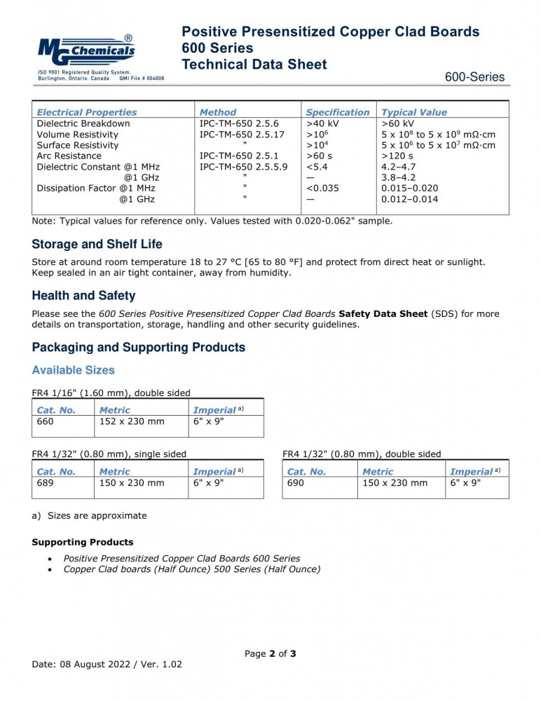 Technical document preview, page 2