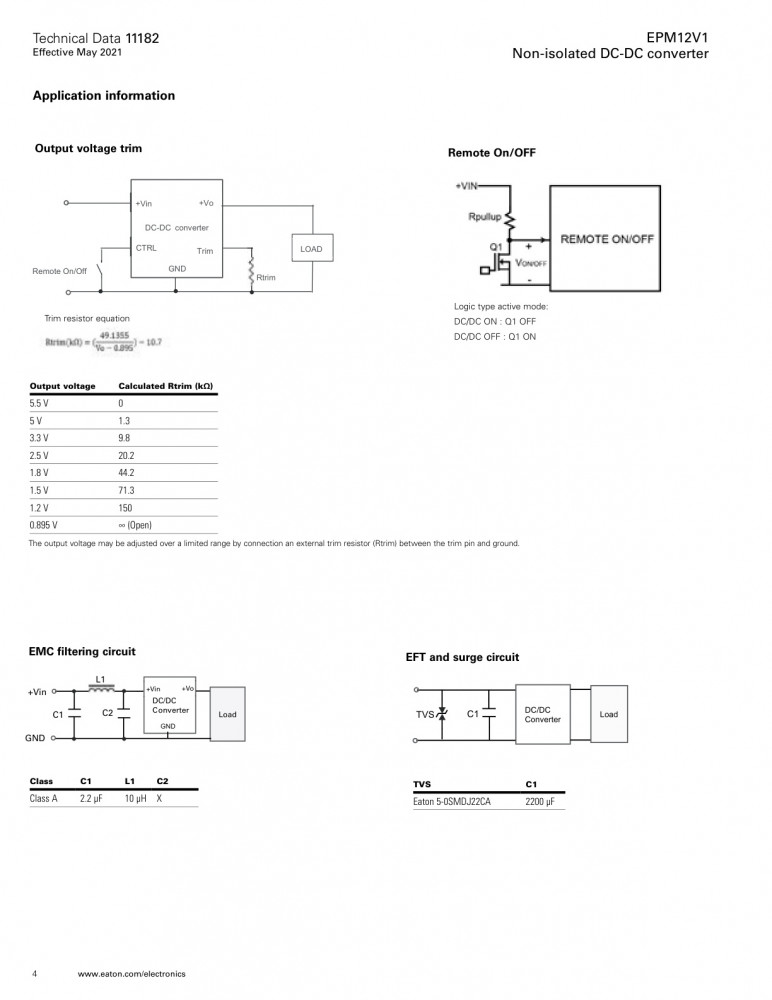 EPM12V1 datasheet page 4