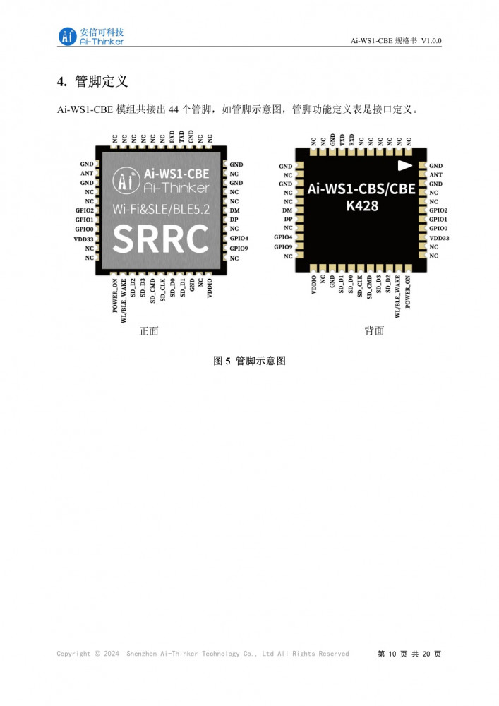 Ai-WS1-CBE datasheet page 10