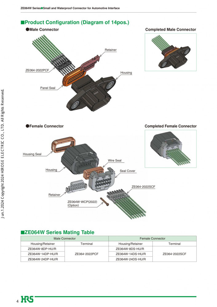 ZE064W technical document page 4