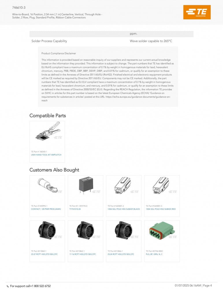 746610-3 technical document page 4