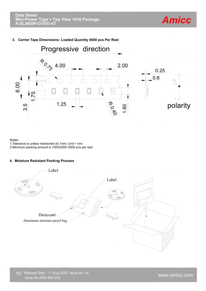 A-SL660W1D-E03-4T datasheet page 10