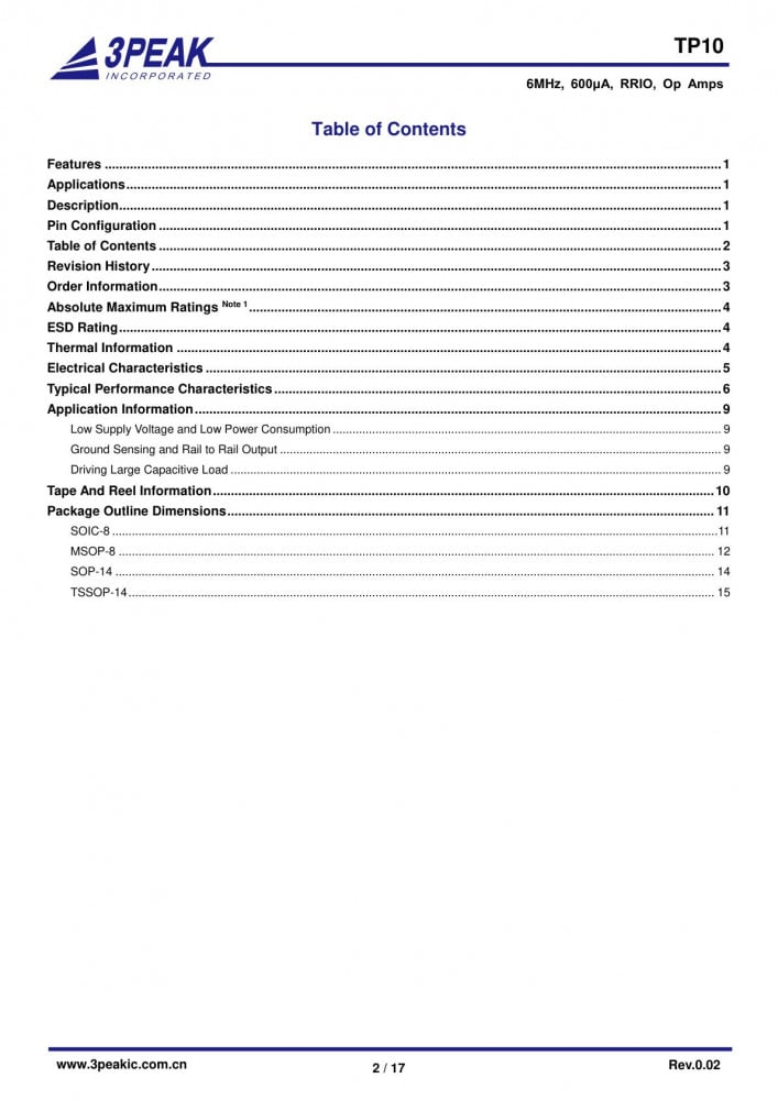 TP10-4-TR datasheet page 2
