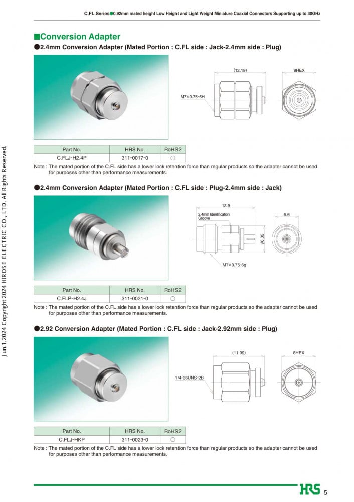 HRS C.FL catalog page 5