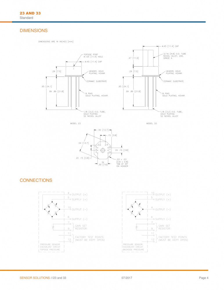 33A-001D datasheet page 4