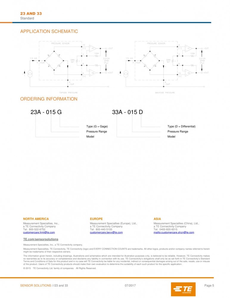 33A-001D datasheet page 5