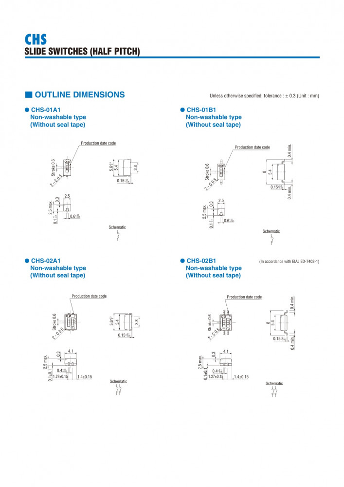 Nidec CHS series datasheet page 4