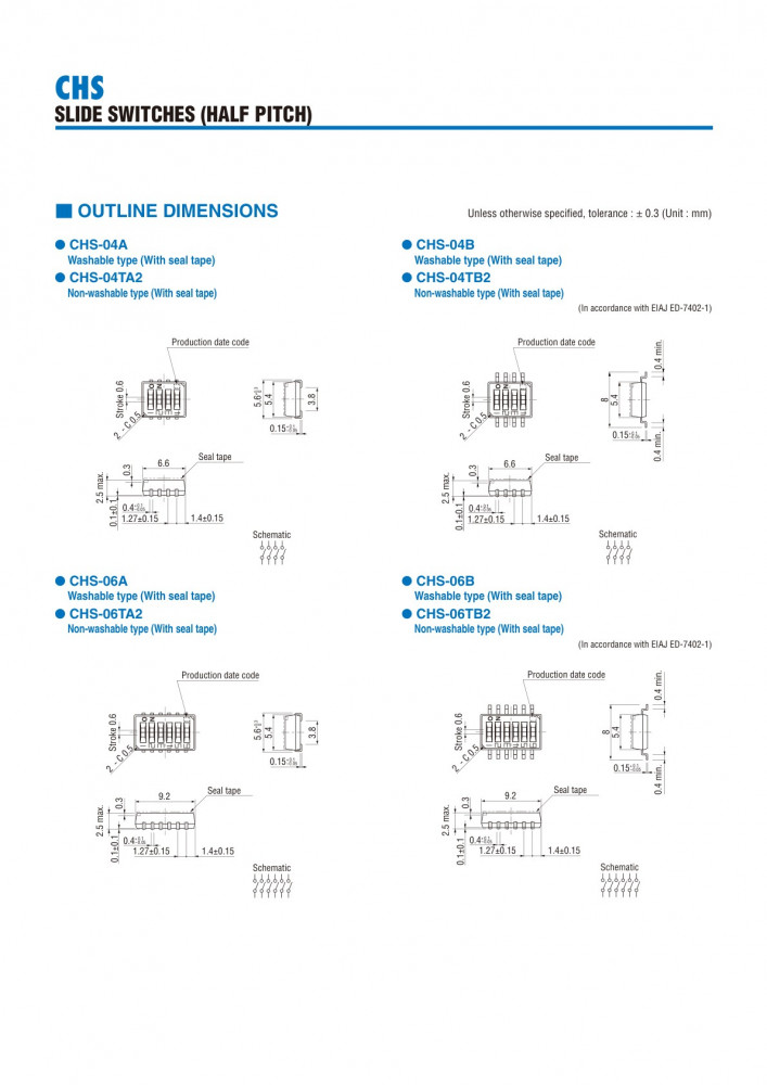 Nidec CHS series datasheet page 8