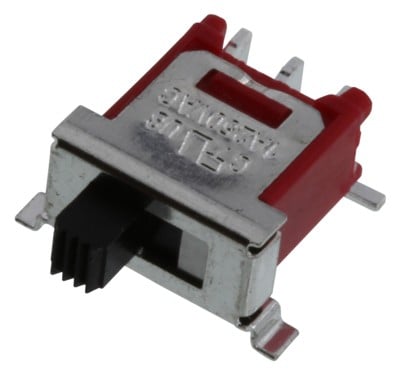 E-Switch 500ASSP3M6QE Slide Switch