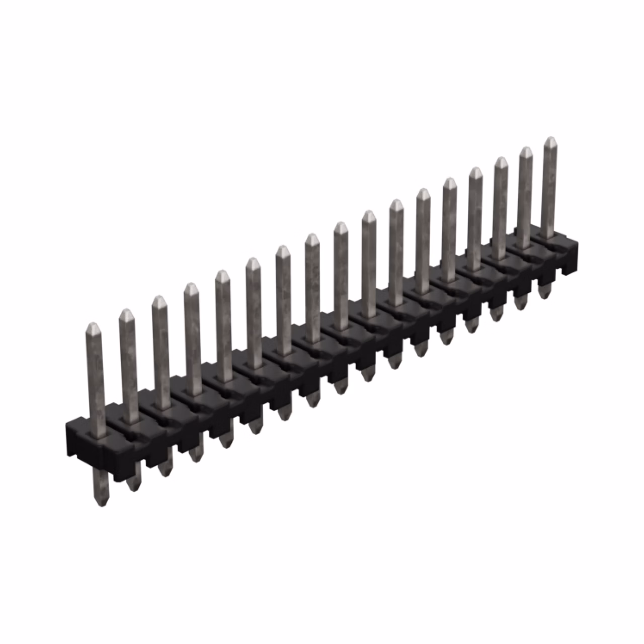 KK 396 Breakaway Header, Vertical, 17 Circuits, Matte Tin (Sn) Plating for sale