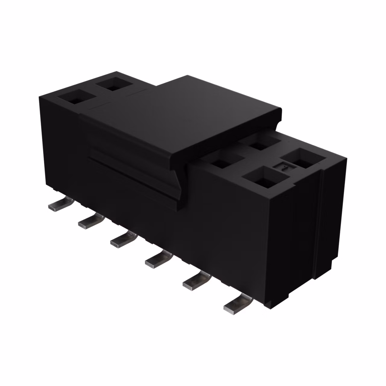 Milli-Grid Receptacle, Surface Mount, Vertical, Top Entry, without Plastic Pegs, with Cap, Tape and Reel, 2.50µm Tin (Sn) Plating, 12 Circuits, Lead-Free for sale