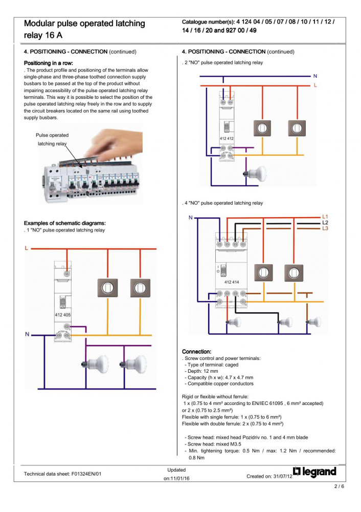 Legrand 412410 technical document page 2