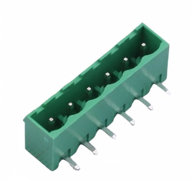 MAX MX2EDGRC-2.54-06P-GN01-Cu-A PCB Header Plug Socket
