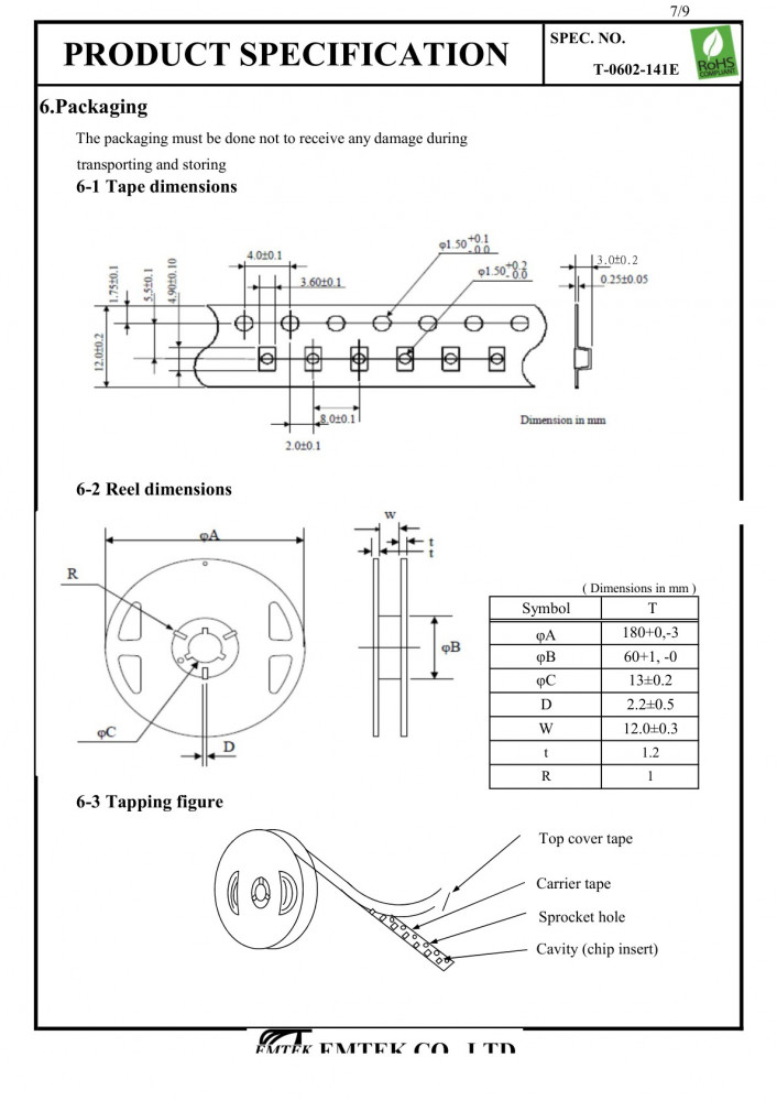 EMTEK specification page 8