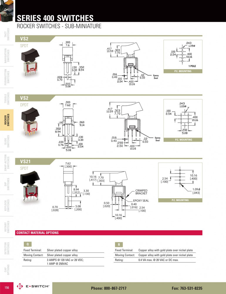 LEA NETWORKS Series 400 switch document, page 5