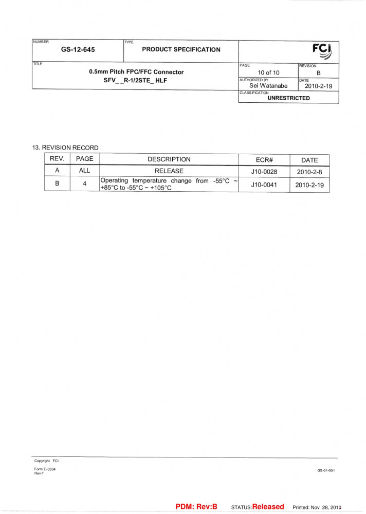SFV10R-2STE1HLF specification page 10