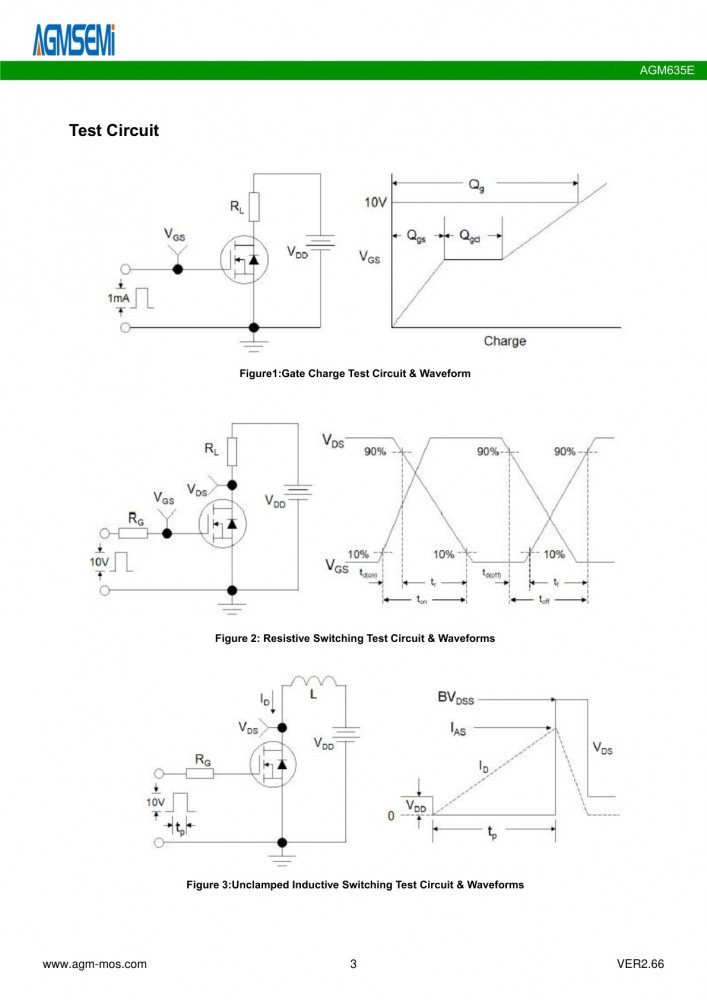 AGM635E datasheet page 3