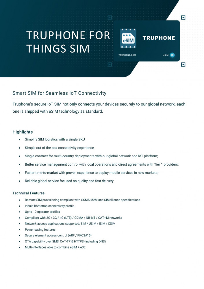 SIM technical document page 1