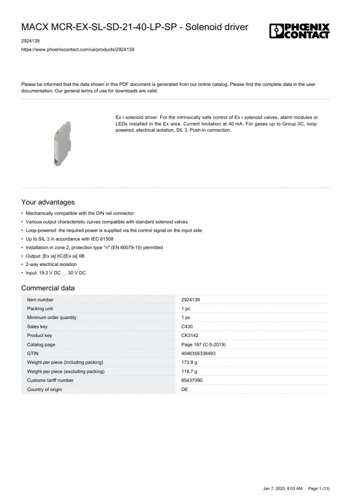 2924139 technical document page 1