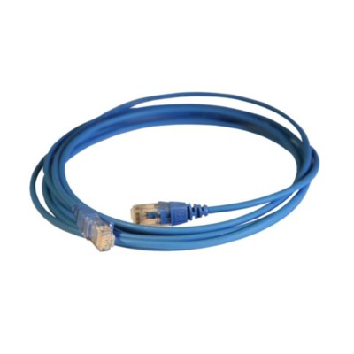 Patch cord RJ45 category 5 U/UTP PVC grey 2m
