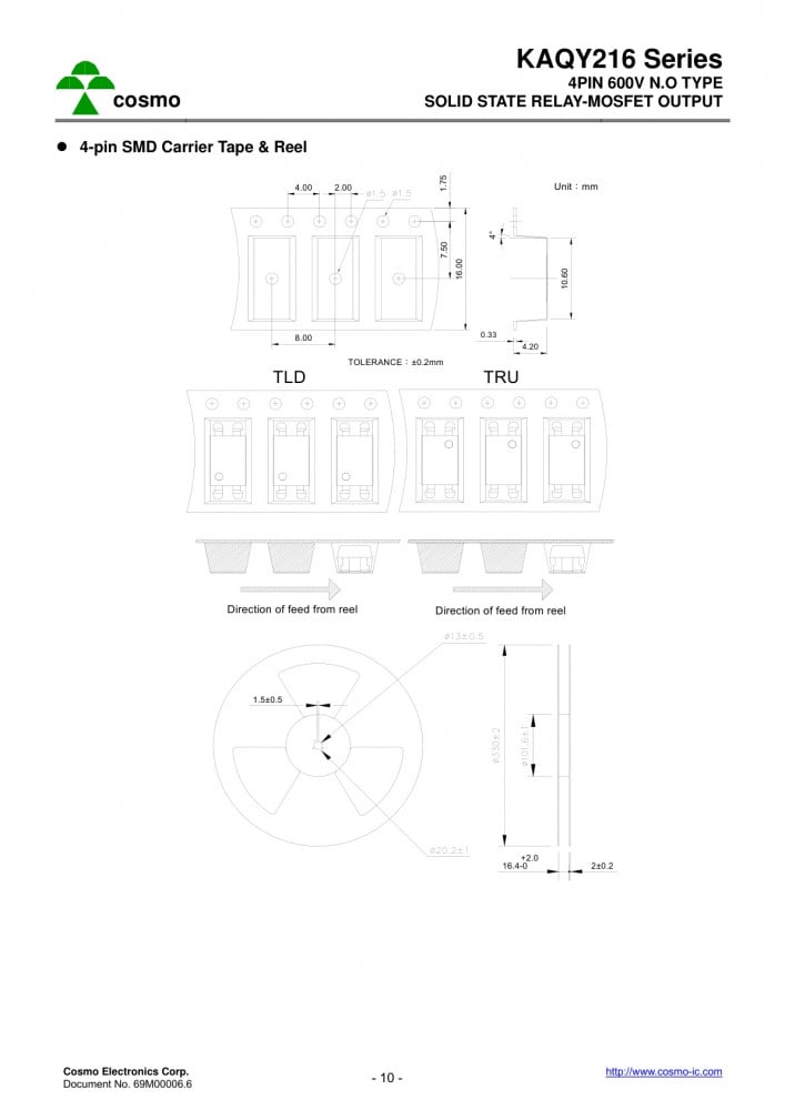 KAQY216 datasheet page 10