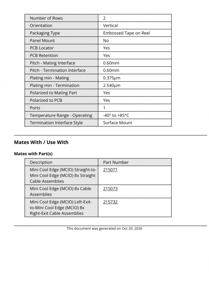 MOLEX 2170822034 technical document image 3