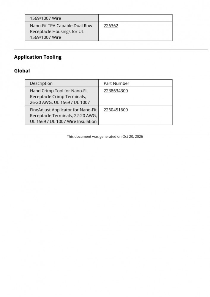 Technical document page 3 for product 2264713111