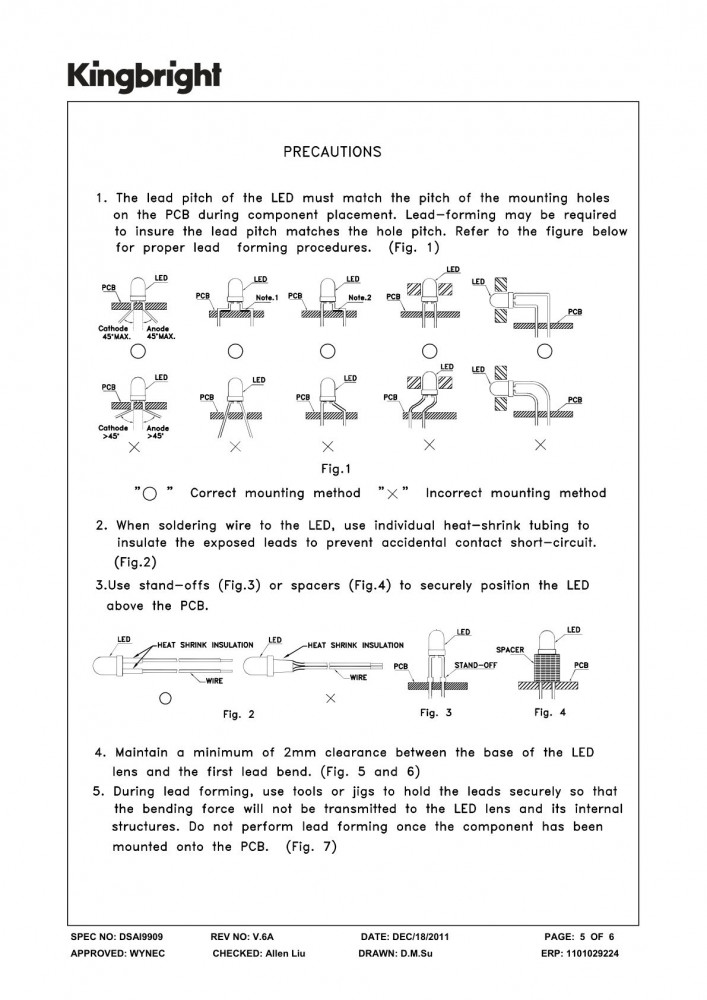 L-7104SYC-J3 datasheet page 5