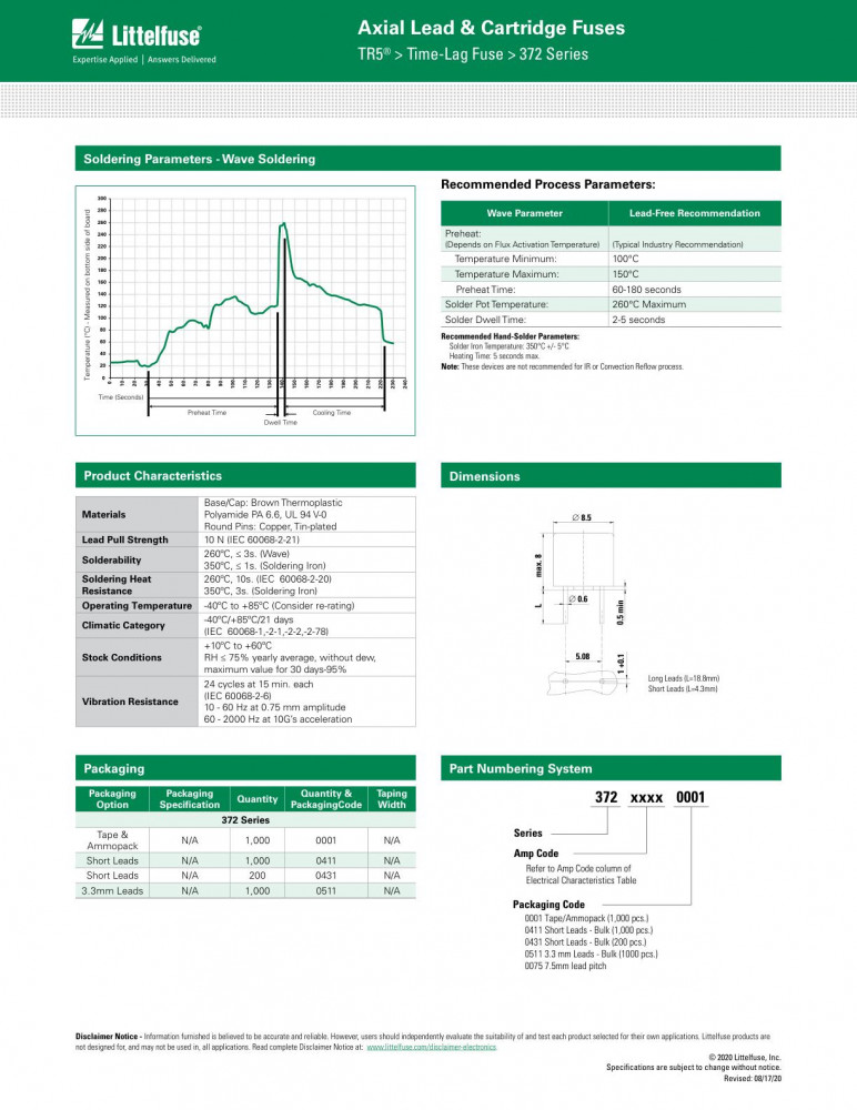 372 Series datasheet page 3