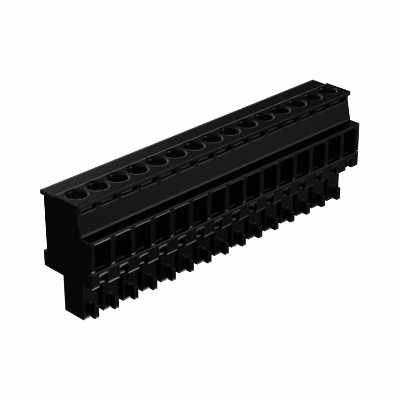 3.81mm Pitch Eurostyle Vertical Plug, Front Wire Entry, 15 Circuits for sale