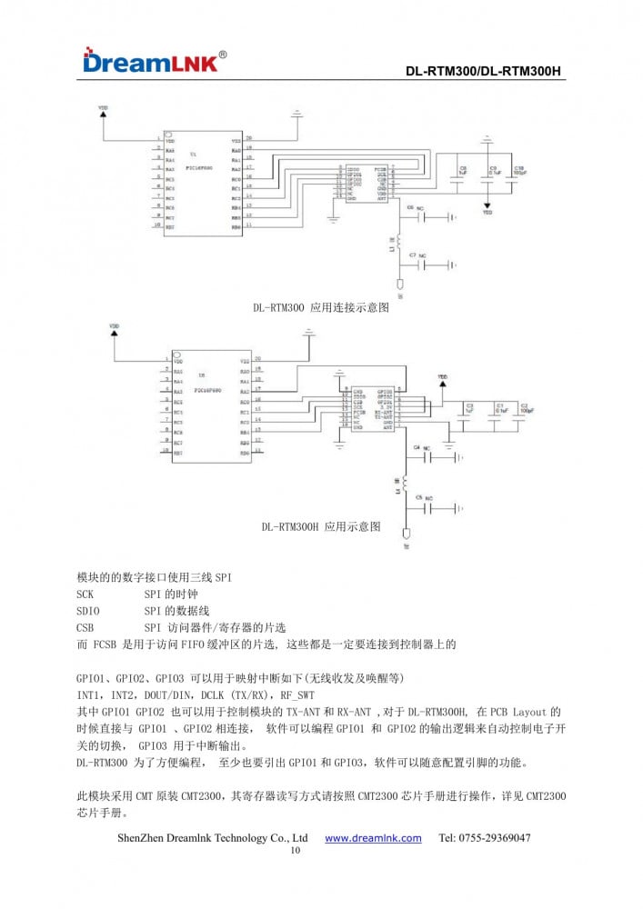 DL-RTM300 datasheet page 10