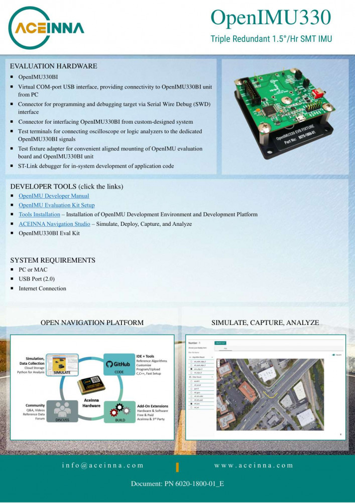OpenIMU330B document page 4