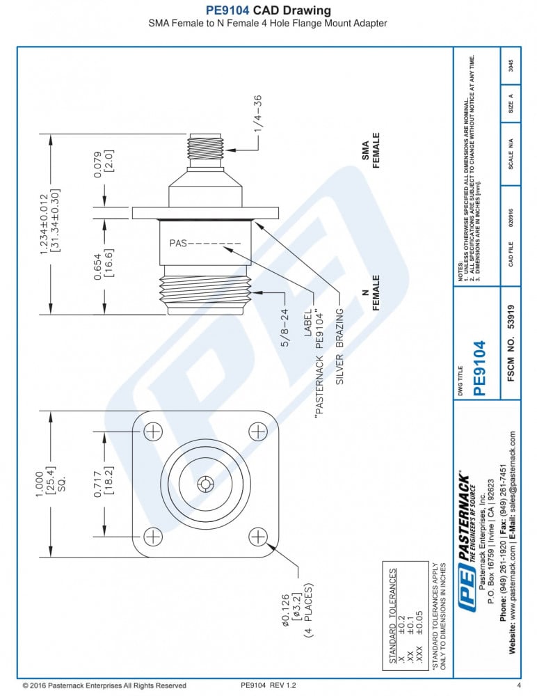 PE9104 technical document page 4