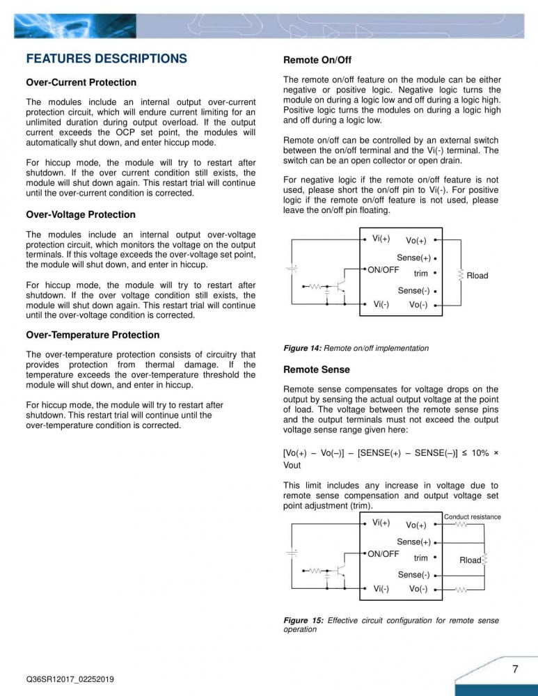Q36SR12017NRFA datasheet page 7