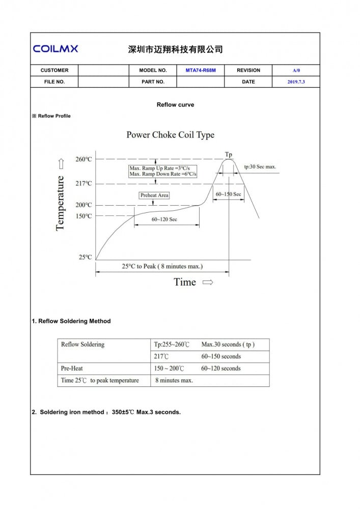 MTA74-R68M technical page