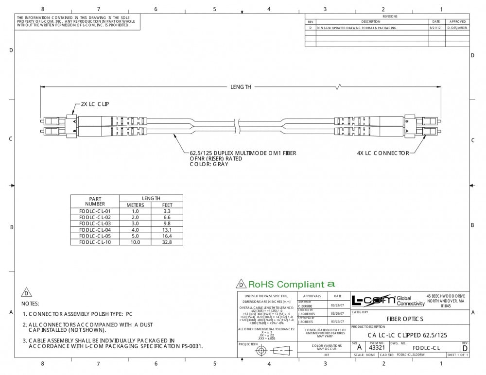 FODLC-CL-05 technical document preview