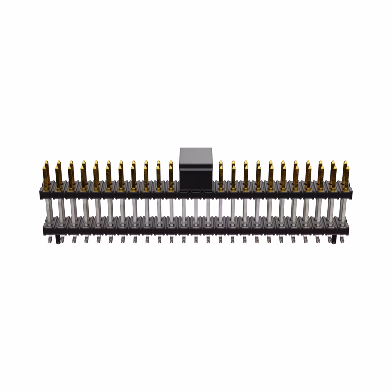 2.00mm Pitch Milli-Grid Header, Vertical, Surface Mount, Dual Row Dual Body, 50 Circuits, 0.75µm Gold (Au) Plating, 9.30mm Stacking Height, with Cap and Pegs, Tape and Reel, Lead-Free for sale