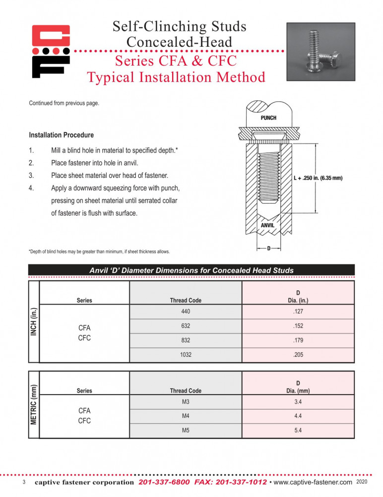 CFC concealed-head stud documentation page 3