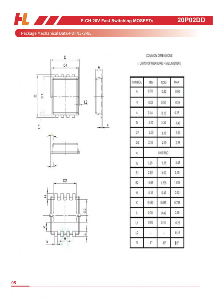 20P02D datasheet page 5
