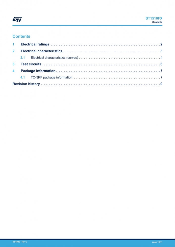 ST1510FX datasheet page 10