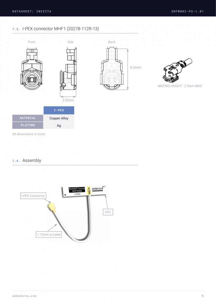 SRFW082 datasheet page 9