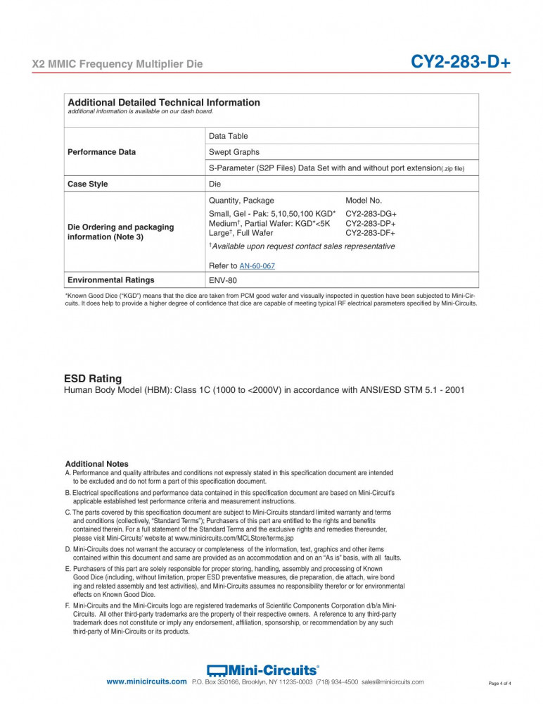 CY2-283-DG+ technical document page 4