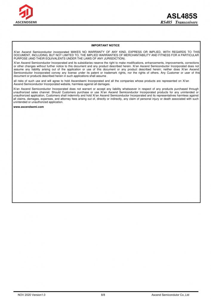 ASL485S-R datasheet page 8