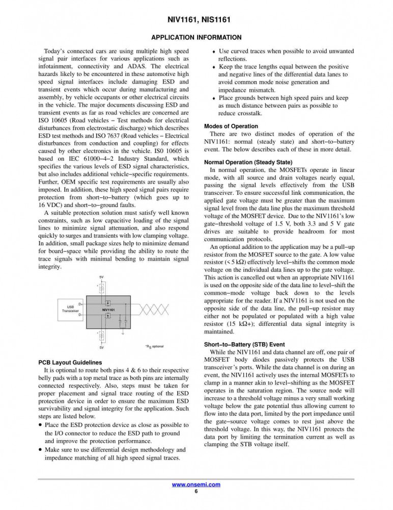 NIV1161MTTAG datasheet page 6