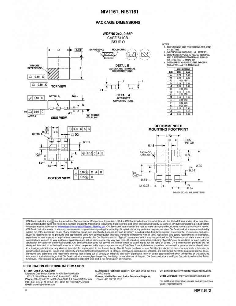 NIV1161MTTAG datasheet page 7