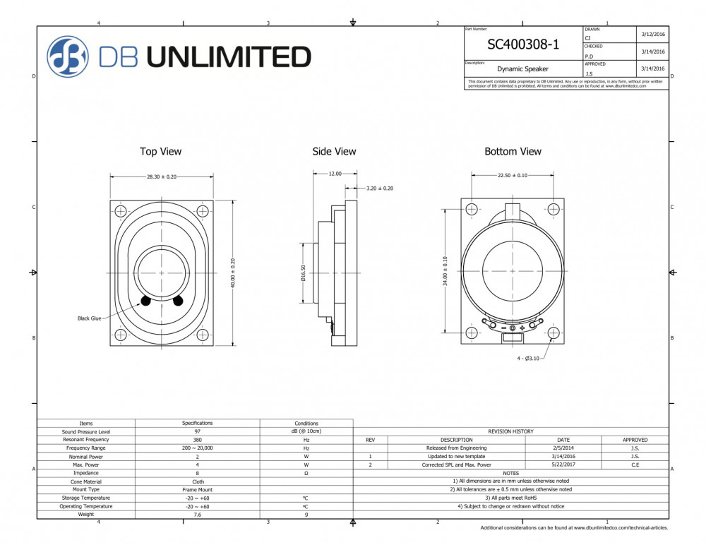 SC400308-1 product drawing preview