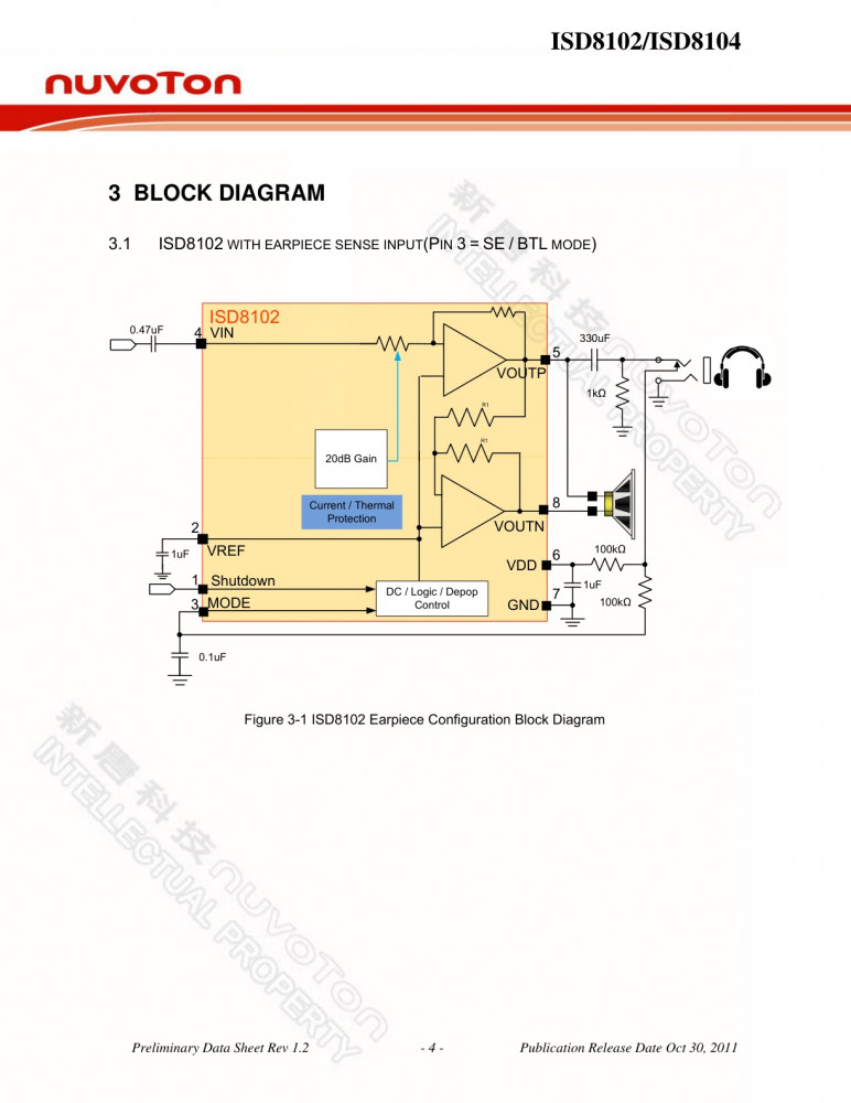 NT-ISD8104 datasheet page 4