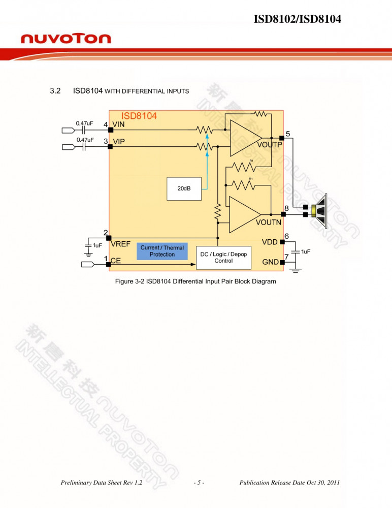 NT-ISD8104 datasheet page 5