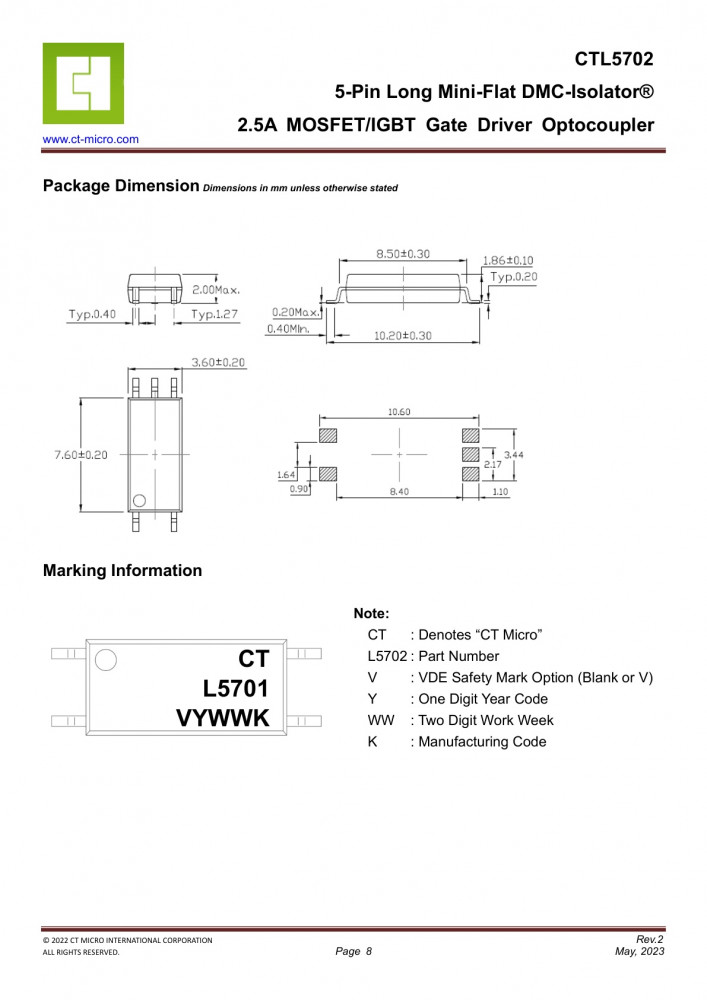 CTL5702 datasheet page 8