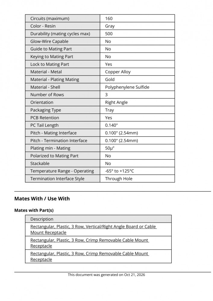 WG160PR9JTA technical document image, page 2